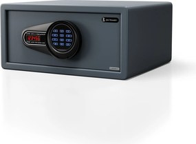 Hotelový trezor elektronický s kódovým zámkem, na notebook 15″ a dokumenty, 200 x420x370 mm: ALFRED