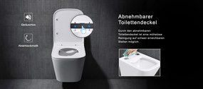 design závěsný klozet DOPORRO DZ112 WC - soft close