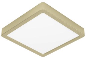 LED panel pro povrchovou montáž Fueva 5 IP20 830 mosaz 21x21cm