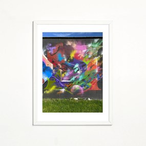 Yudoe 06 | Letter O Rám: Černý, Velikost: 70 x 50 cm