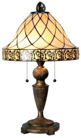 Stolní lampa Diamond v Tiffany stylu 62 cm