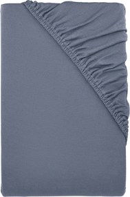 Livarno® Žerzejové napínací prostěradlo, 140-160 x 200 cm (modrá)