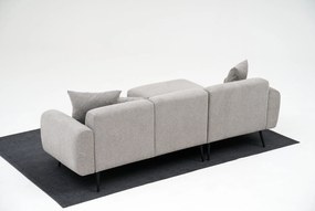 Atelier del Sofa Rohová sedací souprava Side Left - Light Grey, Světlá Šedá