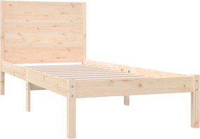 Rám postele masivní dřevo 75 x 190 cm Small Single 3104113
