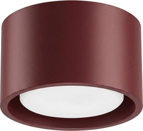 Sollux Lighting Stropní svítidlo MODO 1 bordó GX53
