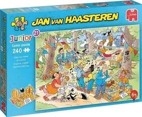 JUMBO Puzzle JvH Junior 21: Královský trh / 240 dílků / od 6 let