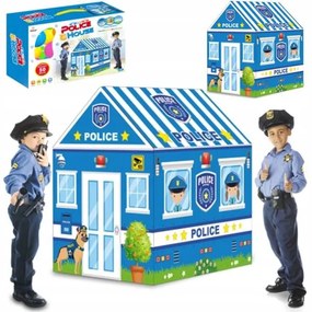 Stan policejní domeček pro děti, dva vchody 5010p