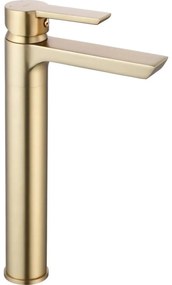 REA-B6412 - Umyvadlová baterie ARGUS 28,5 cm broušená zlatá REA-B6412