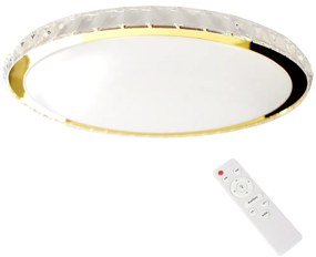 Stropní LED svítidlo Layla, 1x LED 50w, 3000-6000k, w/g, s ovladačem