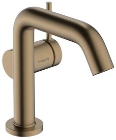 Hansgrohe Tecturis S Umyvadlová baterie, CoolStart, kartáčovaný bronz 73321140