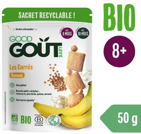 Good Gout BIO Banánové polštářky 50 g
