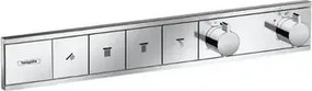 Hansgrohe RainSelect - Baterie pod omítku pro 4 spotřebiče | chrom