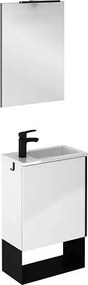 Riva Indus Koupelnový set, 46 cm, dřevotříska, bílý