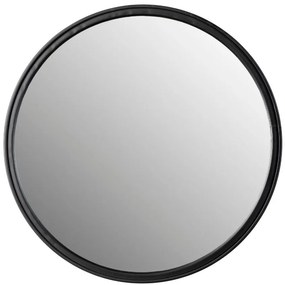 DNYMARIANNE -25% White Label Černé kulaté závěsné zrcadlo WLL Matz 60 cm