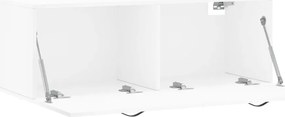 vidaXL Nástěnná skříňka 100 x 36,5 x 35 cm kompozitní dřevo [830124] Barva: Bílá