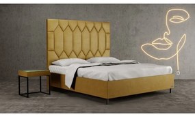 Materasso Slovakia, s.r.o. Postel HONEY, 160 x 200 cm, Design Bed, Potahová látka skupina D