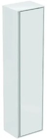 Ideal Standard Connect Air - Vysoká skříňka 400x300x1600 mm, lesklá bílá/světlá šedá mat E0832KN