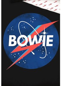 Carbotex Bavlněné povlečení 140x200 + 70x90 cm - David Bowie Blue Planet