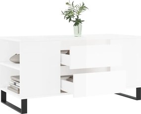 vidaXL Konferenční stolek 102x44,5x50 cm kompozitní dřevo [831006] Barva: Černá