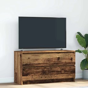 TV stolek old wood 100x35x54 cm kompozitní dřevo