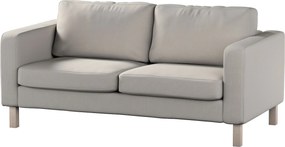 Potah na pohovku IKEA Karlstad 2-místná, nerozkládací, krátký barva šedá látka pletený vzor