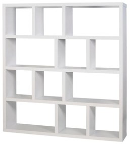 Bílá knihovna 150x159 cm Berlin – TemaHome