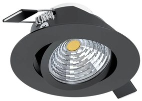 Eglo Eglo 33997 - LED Stmívatelné podhledové svítidlo SALICETO LED/6W/230V černá EG33997