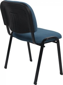 Tempo Kondela Konferenční židle ISO 2 NEW stohovatelná, tmavomodrá
