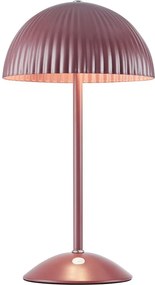 Červená kovová stolní lampa s kovovým stínidlem (výška 33,5 cm) Zin – Markslöjd