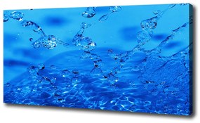 Wallmuralia Foto obraz canvas Kapky vody 100x50