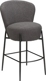 Šedá barová židle (výška sedáku 68 cm) Orbit – DAN-FORM Denmark