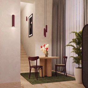 Sollux Lighting Nástěnné svítidlo LAGOS 2 bordó