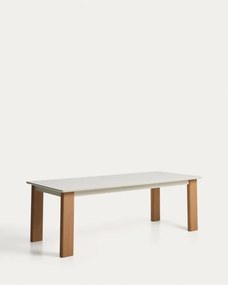 Kovový zahradní jídelní stůl 100x233 cm Livorno – Kave Home