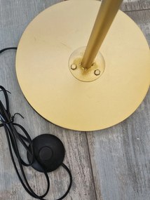 Zlatá stojací lampa více antik - 26*39*130 cm