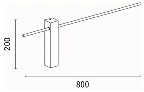 LED Nástěnné svítidlo CLIO LED/10W/230V 3000K