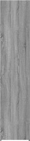 Skříň highboard šedá sonoma 40 x 42,5 x 185 cm kompozitní dřevo 3281404