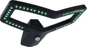 P 94793 LED venkovní nástěnné svítidlo Smart Home Zigbee 3.0 Alara pohybové čidlo IP44 hranaté 375x270mm RGBW+ 10W 230V antracit kov - PAULMANN