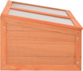 Skleník dřevěný 100 x 50 x 34 cm 170647