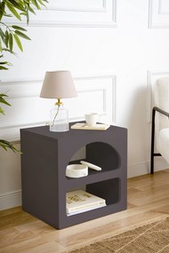 Kalune design Odkládací stolek LORIN antracitový