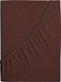 B.E.S. - Petrovice, s.r.o. Prostěradlo JERSEY dětské - Tmavá hnědá 60 x 120