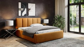 Postel MODEL 08 120x200 hořčicová - MAGIC VELVET 2212