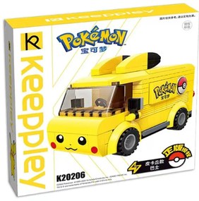 Stavebnice "autíčko pokémon" z kostiček Varianta: K20206