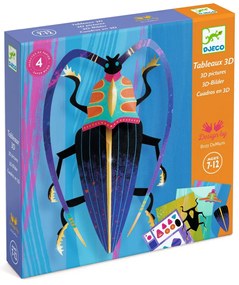 Kreativní hra - 3D brouci z papíru