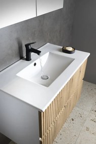 Aqualine Aqualine, PANEDA STRIP umyvadlová skříňka 79,5x55x45,2cm, dub emporio, PN380