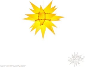 Herrnhuter papírová hvězda žlutá - 40 cm
