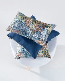 Sada 3 dekoračních polštářů Impressio blue