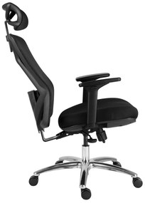 Kancelářská ergonomická židle Neoseat VIBE — černá, nosnost 150 kg