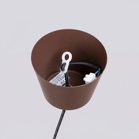 Sollux Lighting Závěsné svítidlo BILO hnědé