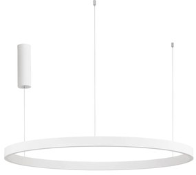 Nova Luce jednodílné LED svítidlo Elowen - bílá, 106 W, 980 mm, 2000 mm, 4899 lm