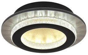 Globo 48042-12G - LED Stropní svítidlo JAYDEN LED/12W/230V pr. 20 cm černá